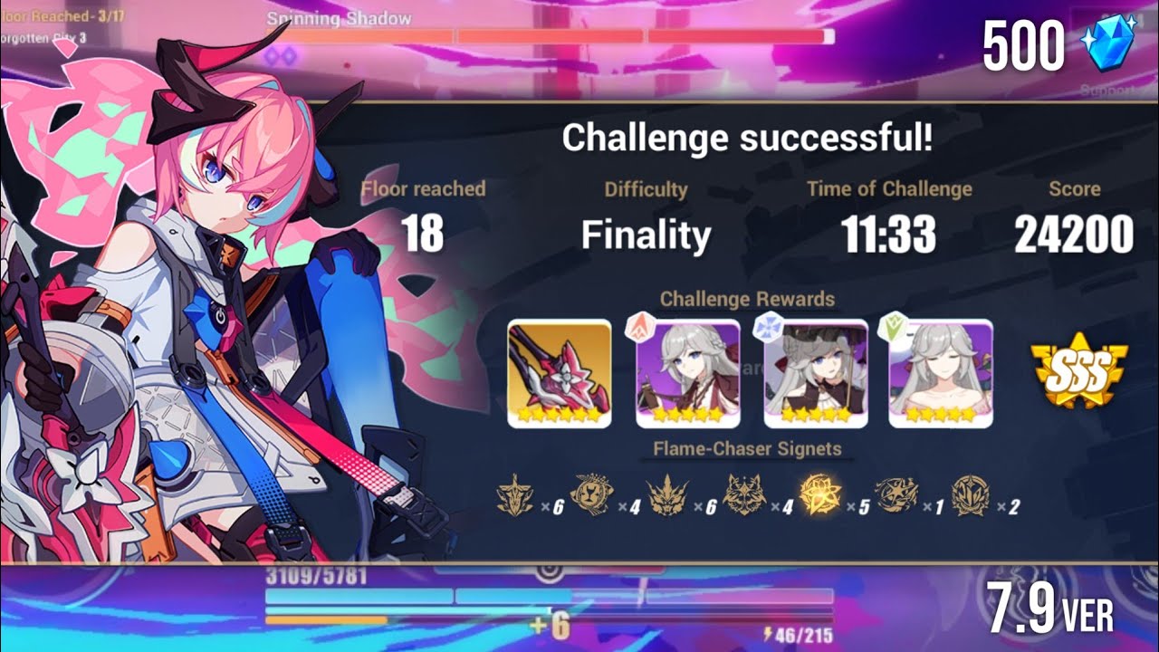 Honkai Impact 3rd - Elysian Realm Finality 7.9 - Rozaliya/ Delta ...