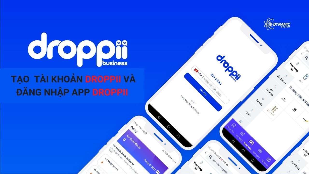 Hướng dẫn tạo tài khoản droppii cho Đại lý và Cộng tác viên mới | Kinh ...