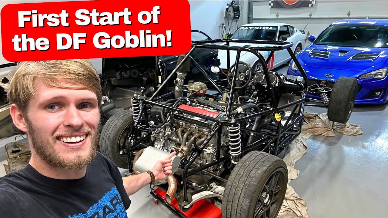 FINALLY Starting my DF Goblin Kit Car! - DF Goblin 488 First Start ...