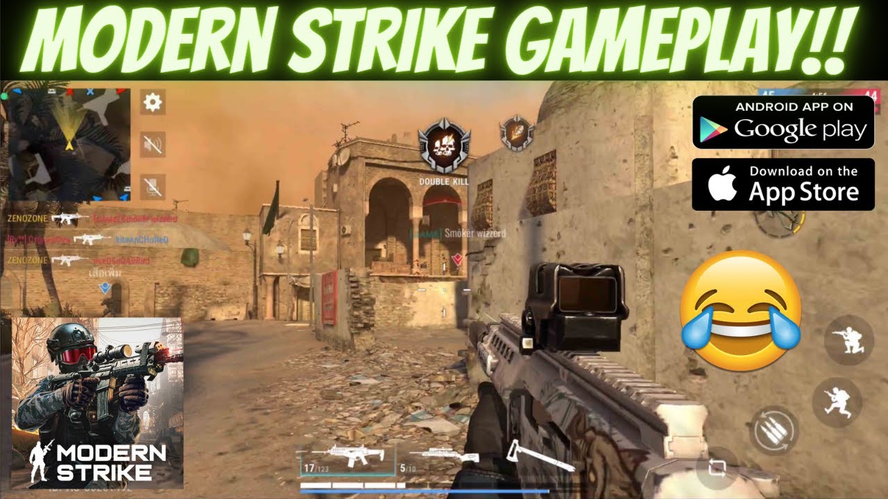 MODERN STRIKE ONLINE GAMEPLAY HIGHLIGHT #33 - HIS ARMOR WAS HEAVY AND ...