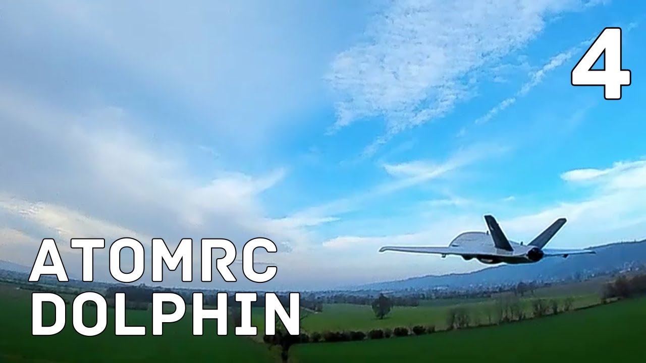 Dolphin FPV flying wing : Day 4 - YouTube
