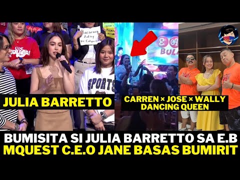Julia Barretto BUMISITA Sa Eat Bulaga Para Mag Promote ng Movie | Jane ...
