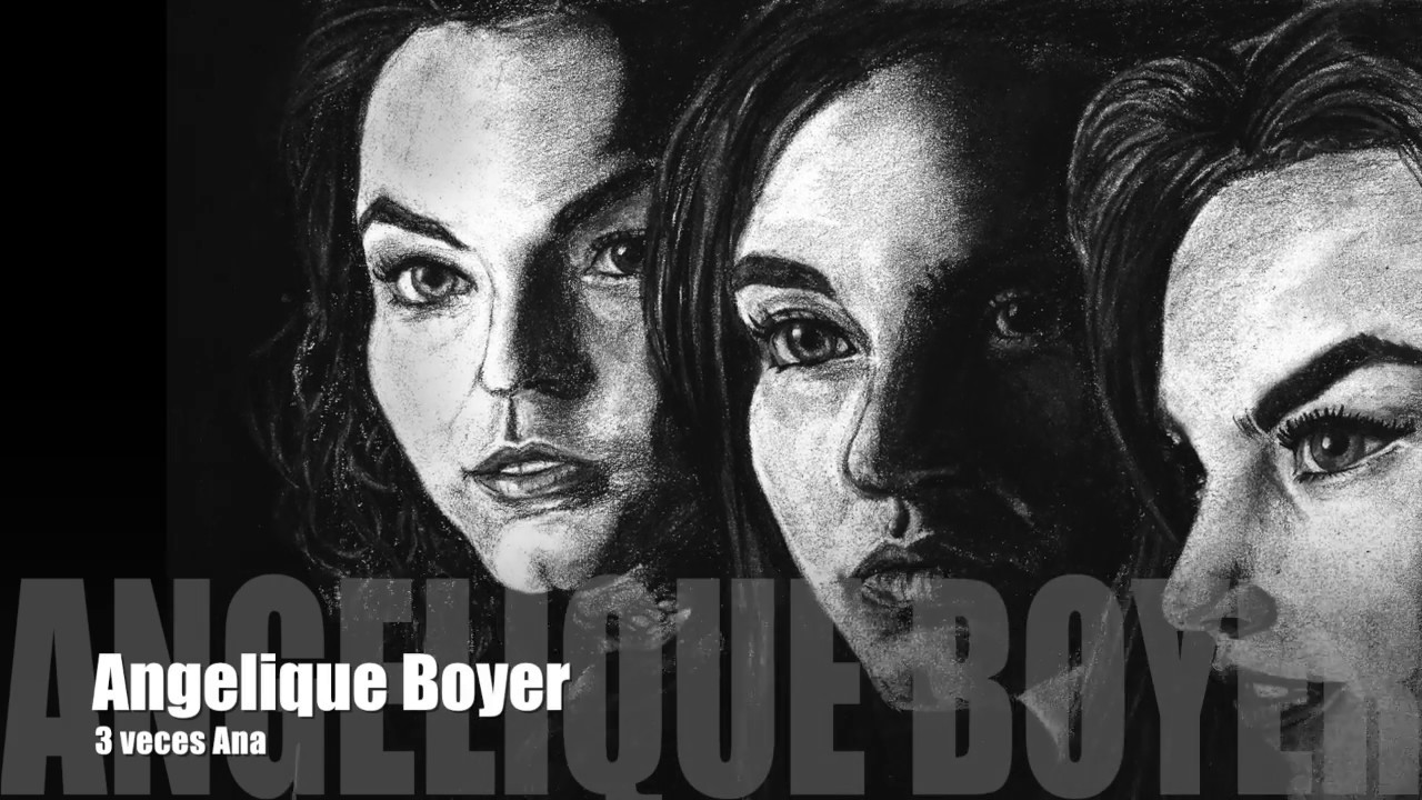 Speed Drawing de Angelique Boyer en 3vecesAna - YouTube