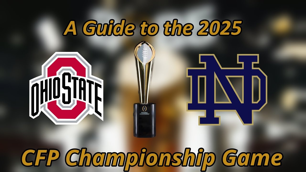 A Guide to the 2025 CFP Championship Game - YouTube