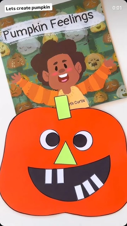 Lets create pumpkin with paper 🌟😄#creative #new #pumpkin #craft # ...