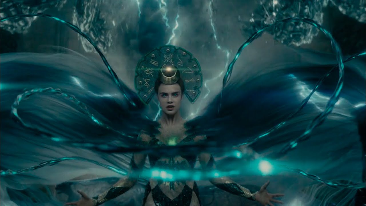 Enchantress (DCEU) Powers and Fight Scenes - Suicide Squad - YouTube
