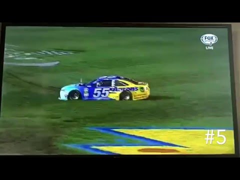 Top 5 David Ragan Crashes 2015 - YouTube