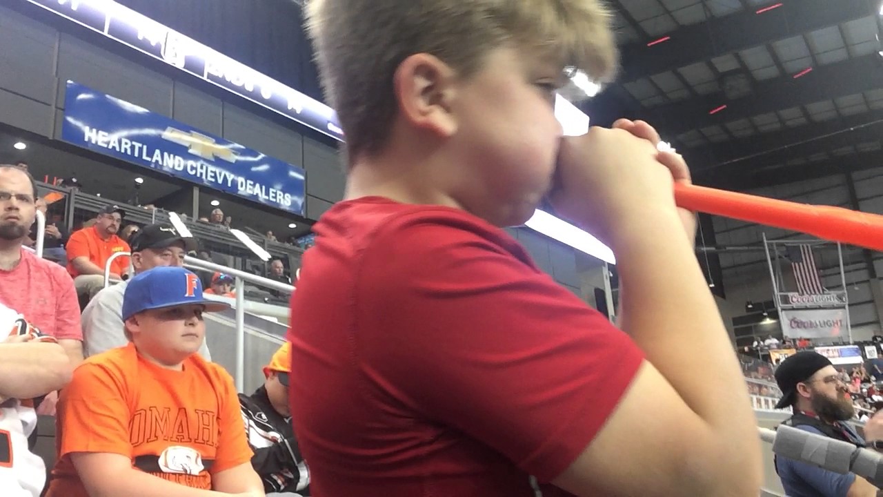 Boy almost faints - YouTube