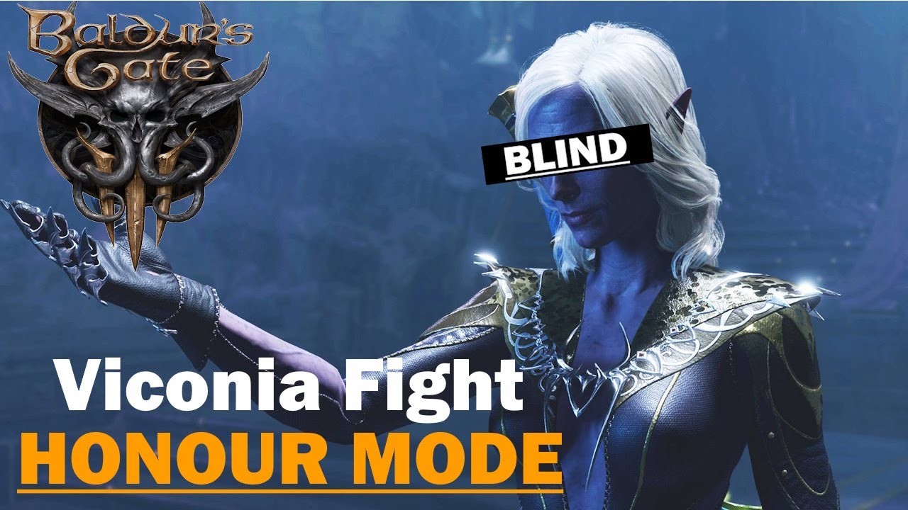 BG3 - HONOUR MODE - Viconia Fight! - YouTube