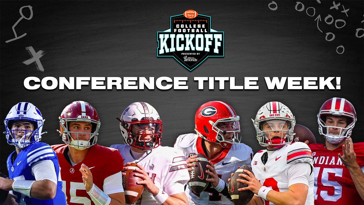 College Football Kickoff: Conference Championship Week Brings Elite ...