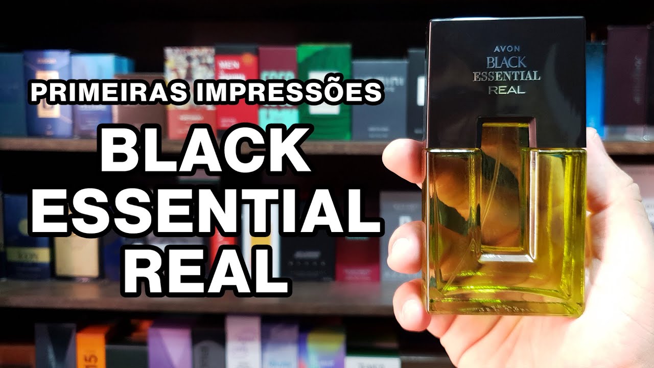 Conhecendo o NOVO Black Essential Real da Avon | Primeiras Impressões ...