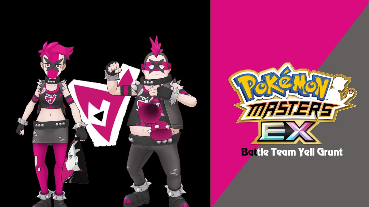 🎼 Battle Vs. Team Yell Grunt (Pokémon Masters EX) HQ 🎼 - YouTube
