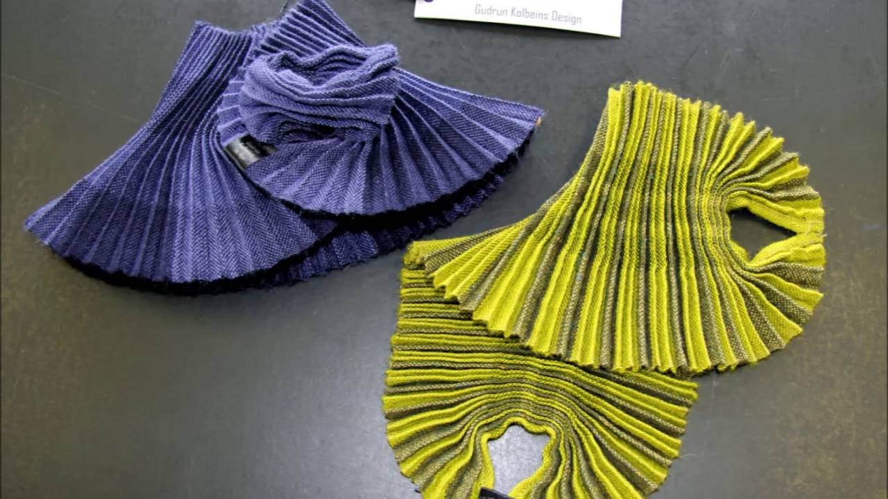 Textiles that shape themselves course in Iceland 2016 - YouTube