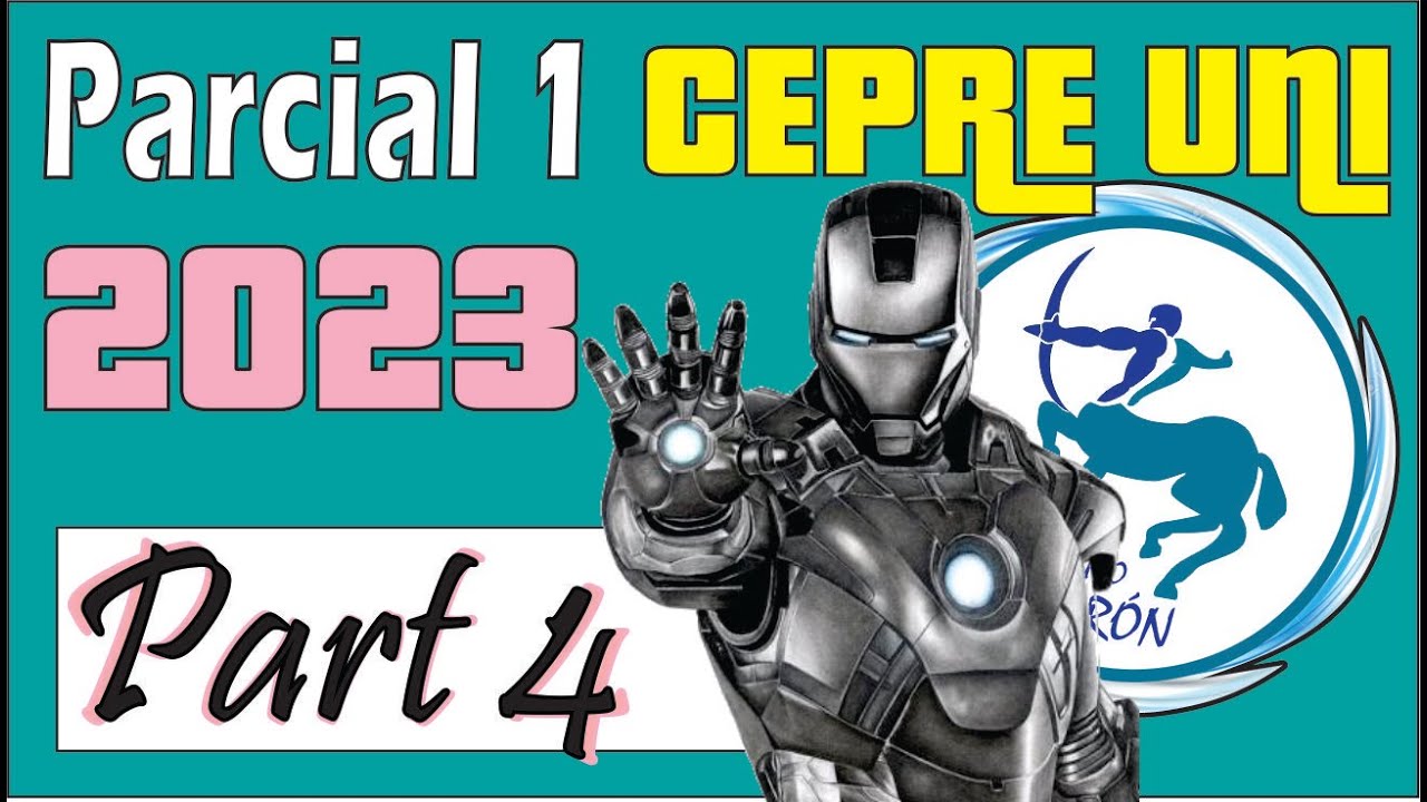 Parcial 1 CEPRE UNI(2023)(parte 4) - YouTube