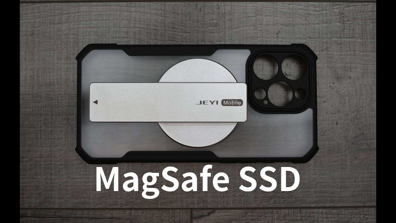 DIY MagSafe SSD for iPhone 15 Pro & Pro Max - YouTube