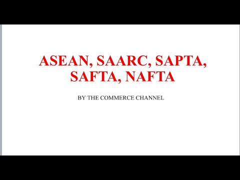 SAARC, ASEAN, SAFTA , NAFTA || meaning , members and observers ...