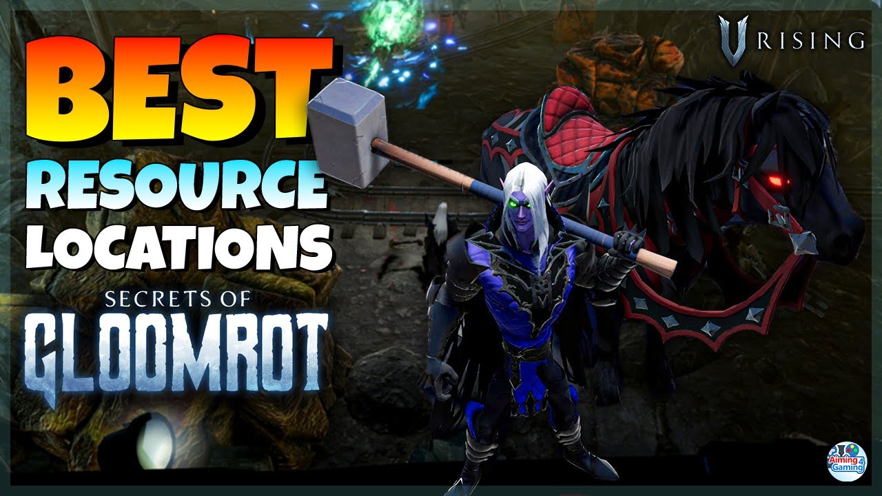 How To Farm ALL Resources in V Rising 2023 (Gloomrot update!) - YouTube