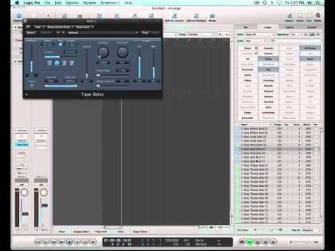 Logic Audio Tape Saturation Trick (tube Compression) - YouTube