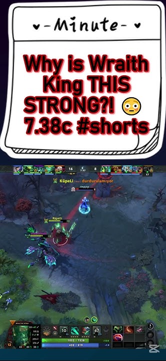 Why is Wraith King THIS STRONG! 😳 7 38c #shorts #Dota2 #WraithKing #Patch738c #Dota2Highlights ...