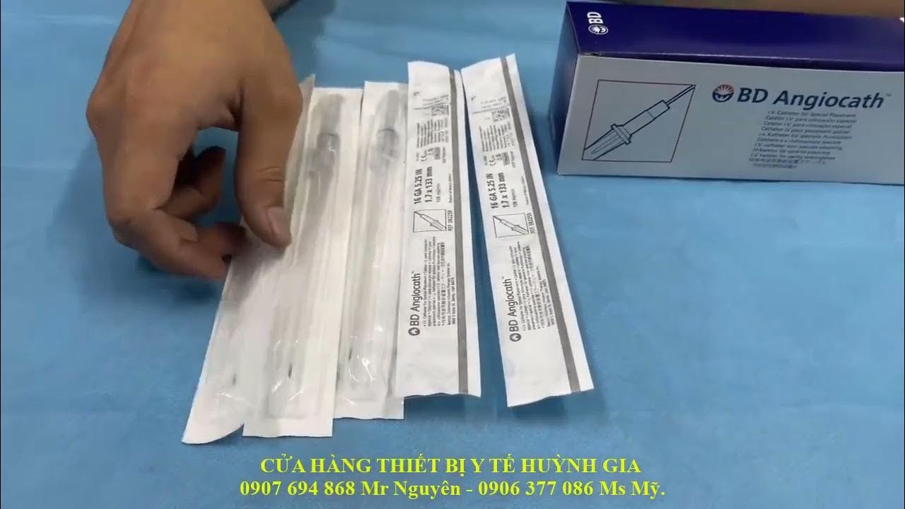 Kim Chọc Dò ổ Bụng Angiocath 16ga 16 525in Bd Mexico Youtube