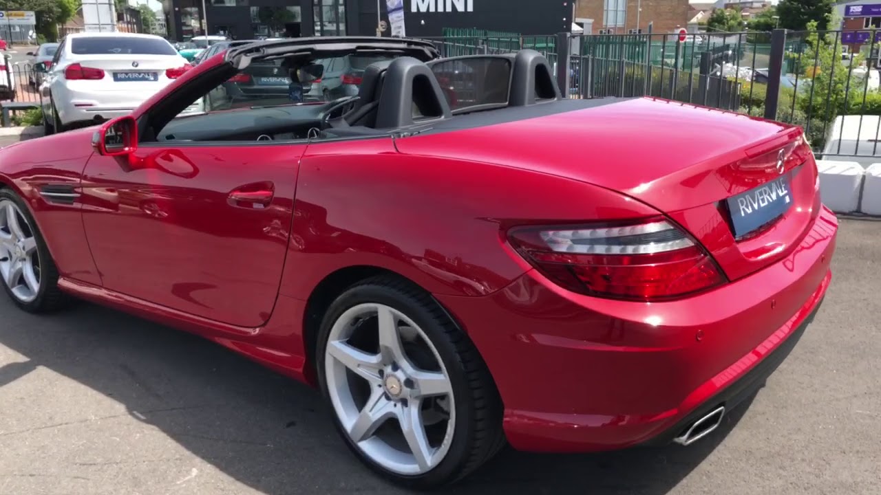 Mercedes-Benz SLK Red Walkaround - YouTube