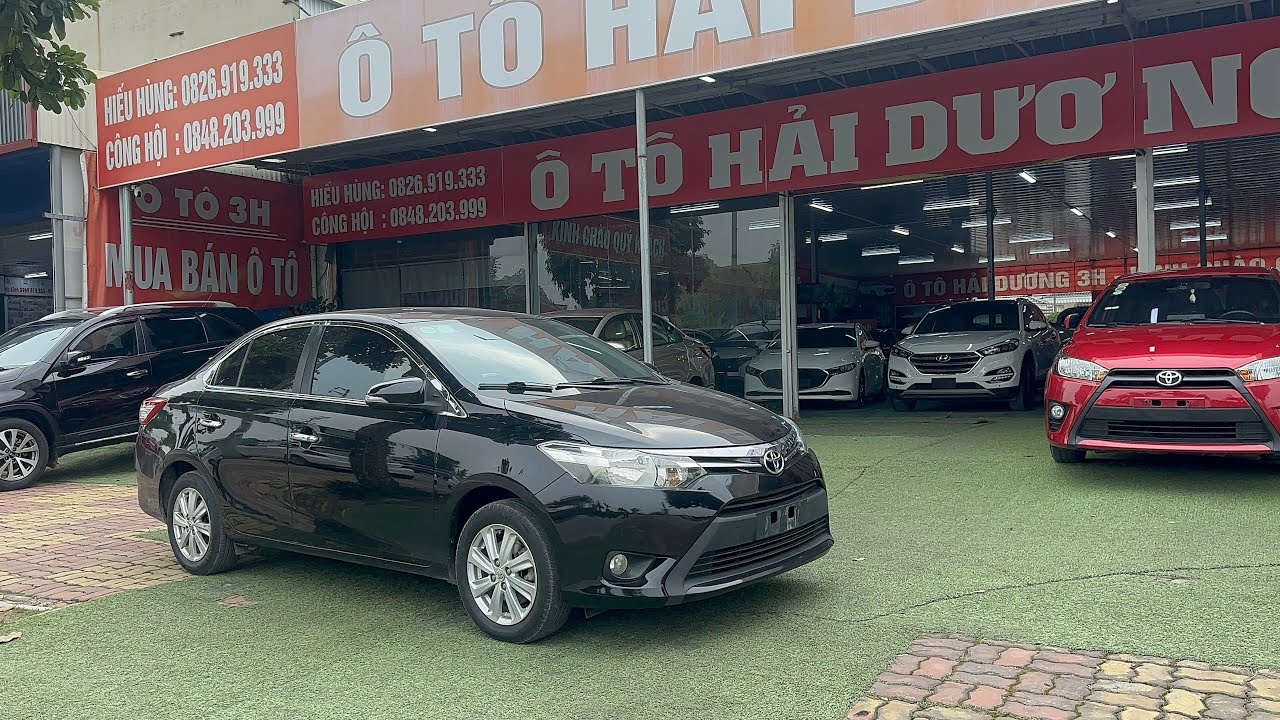 Toyota Vios E đký 2017 MT - YouTube