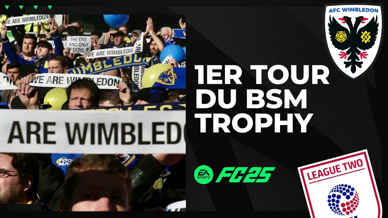 FC 25 : 1er tour du BSM Trophy I Carrière Manager FC 25 #13 - YouTube