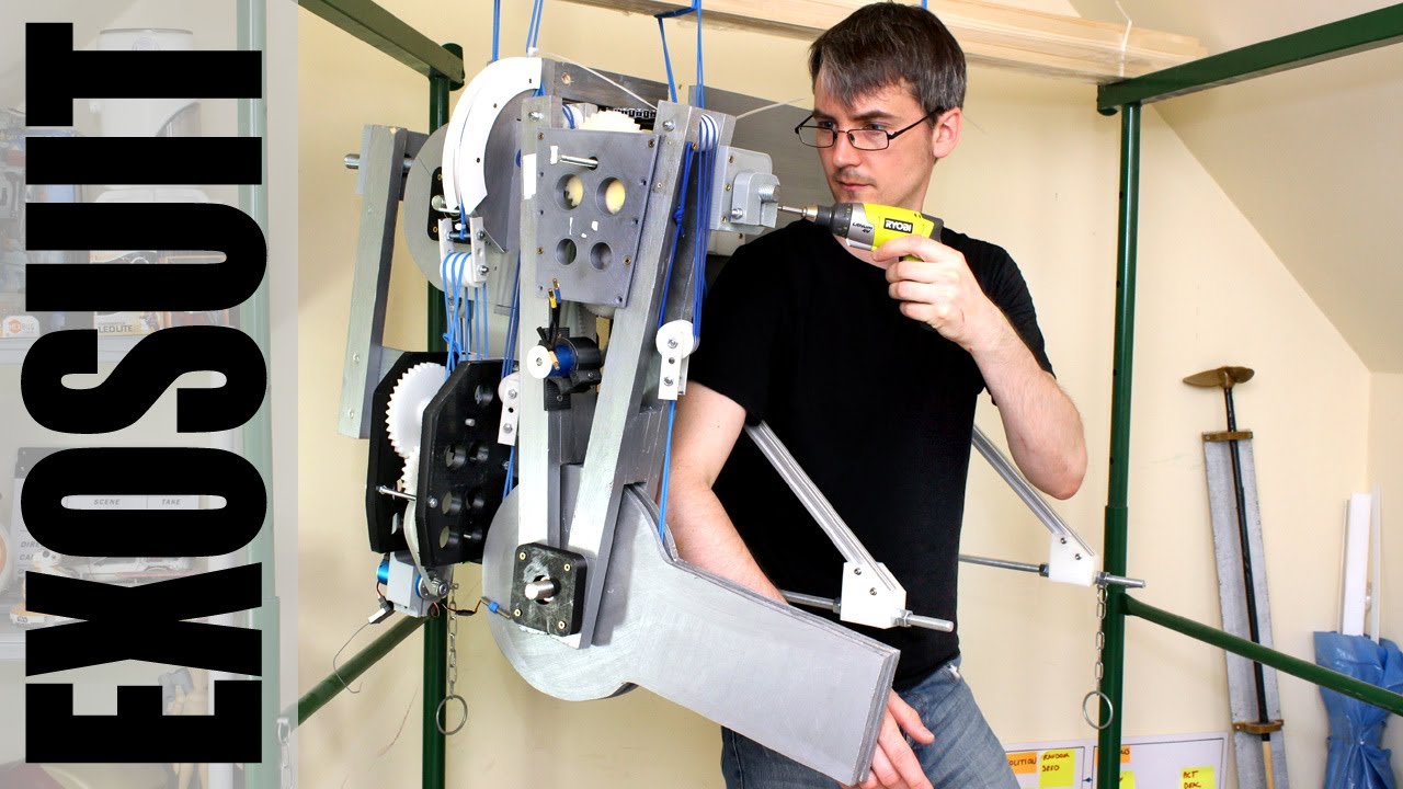 Iron Man Exosuit #11 | Power Arm & Legs | James Bruton - YouTube