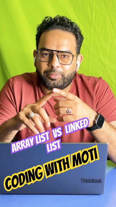 Diff b/w Array List and Linked List #java #javatutorial #codingwithMoti ...