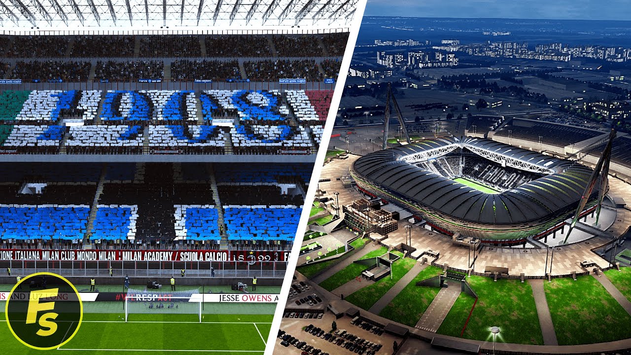 The Most Realistic Serie A Stadiums for 2023/24 Season - PES 2021 ...