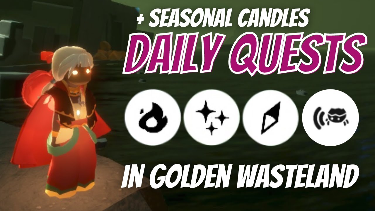 Today's Daily Quests in Golden Wasteland | Sky: Children of the Light ...