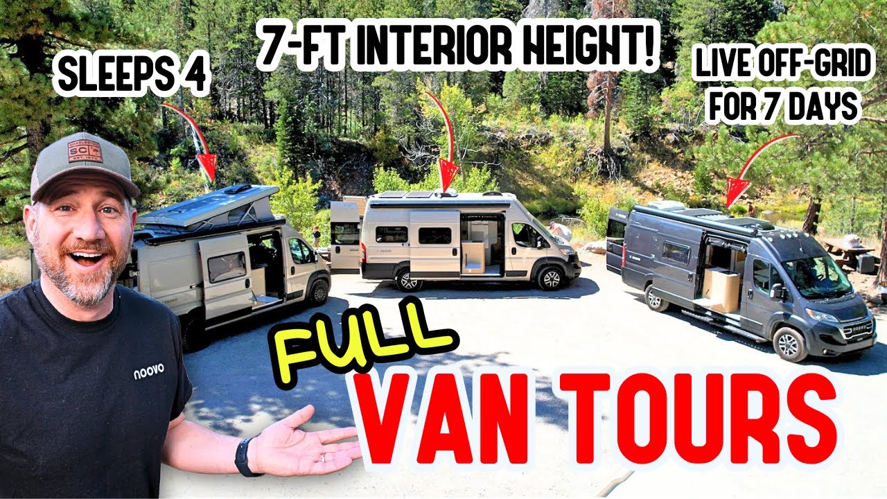 Is this the BEST POP TOP Campervan on the Market (3 FULL VANS TOURS ...