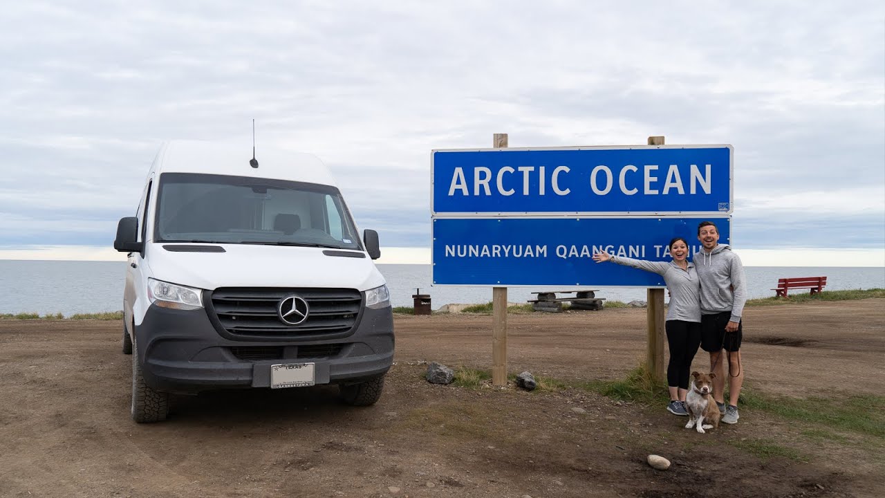 We DROVE to the ARCTIC OCEAN! (Driving the Dempster Highway to ...