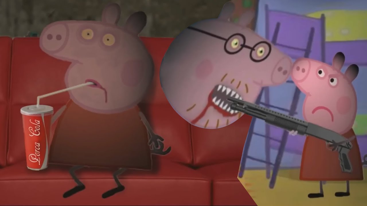 Peppa Pig Horror Splatter! O FILME DE TERROR DA PEPPA PIG - YouTube