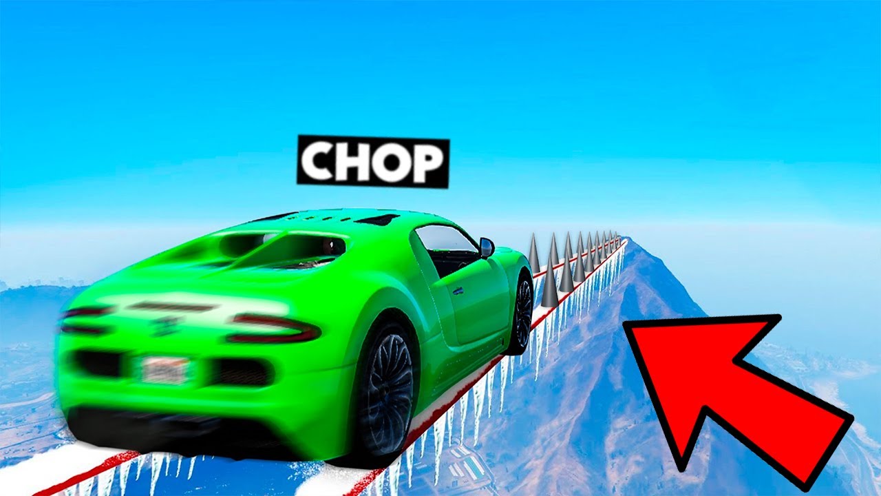 CHOP VS FROSTY AMAZING PARKOUR CHALLENGE GTA 5 - YouTube