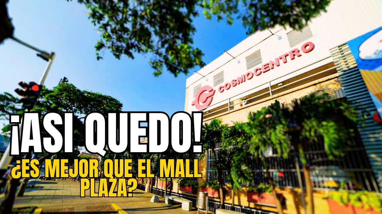 COSMOCENTRO Cali | El centro comercial MAS ANTIGUO de la ciudad - YouTube