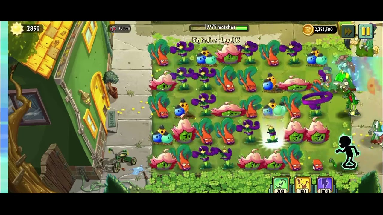 Big Brainz (2024) Thyme Event Level 13 PvZ 2 Reflourished - YouTube