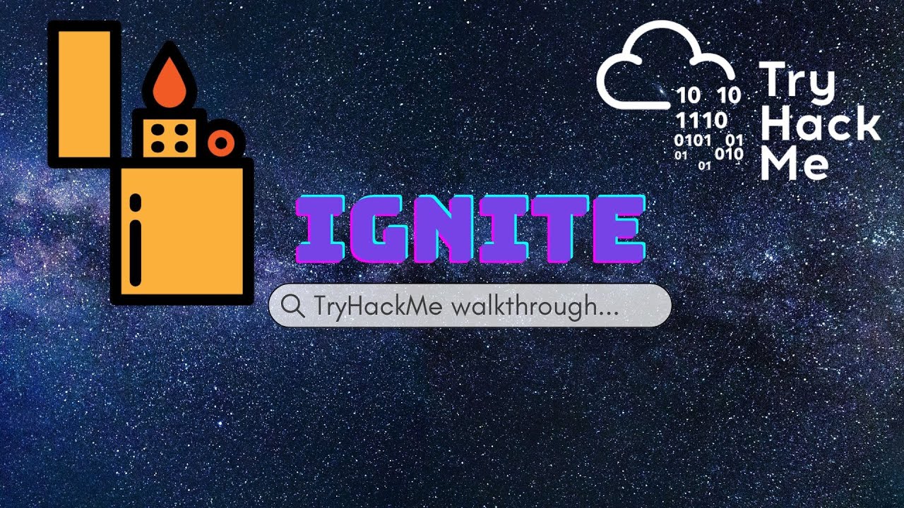 Ignite TryHackMe Walkthrough - YouTube