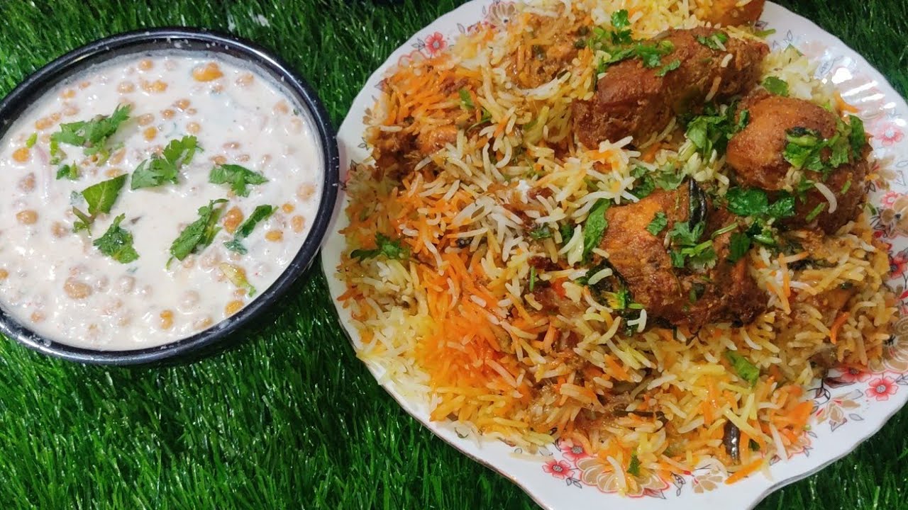 How To Make Chicken 65 Biryani With Boondi Ka Raita | Chicken 65 ...