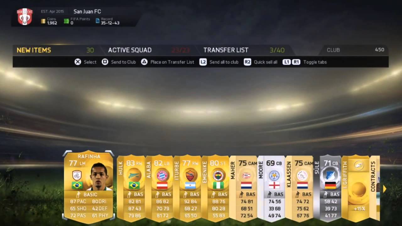 FIfa 15 Mega Packs - YouTube
