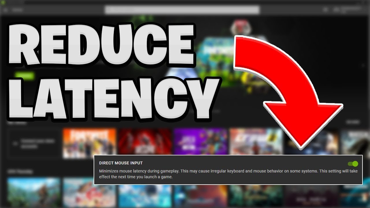 How to Enable Direct Mouse Input on Geforce Now... (New Method) - YouTube