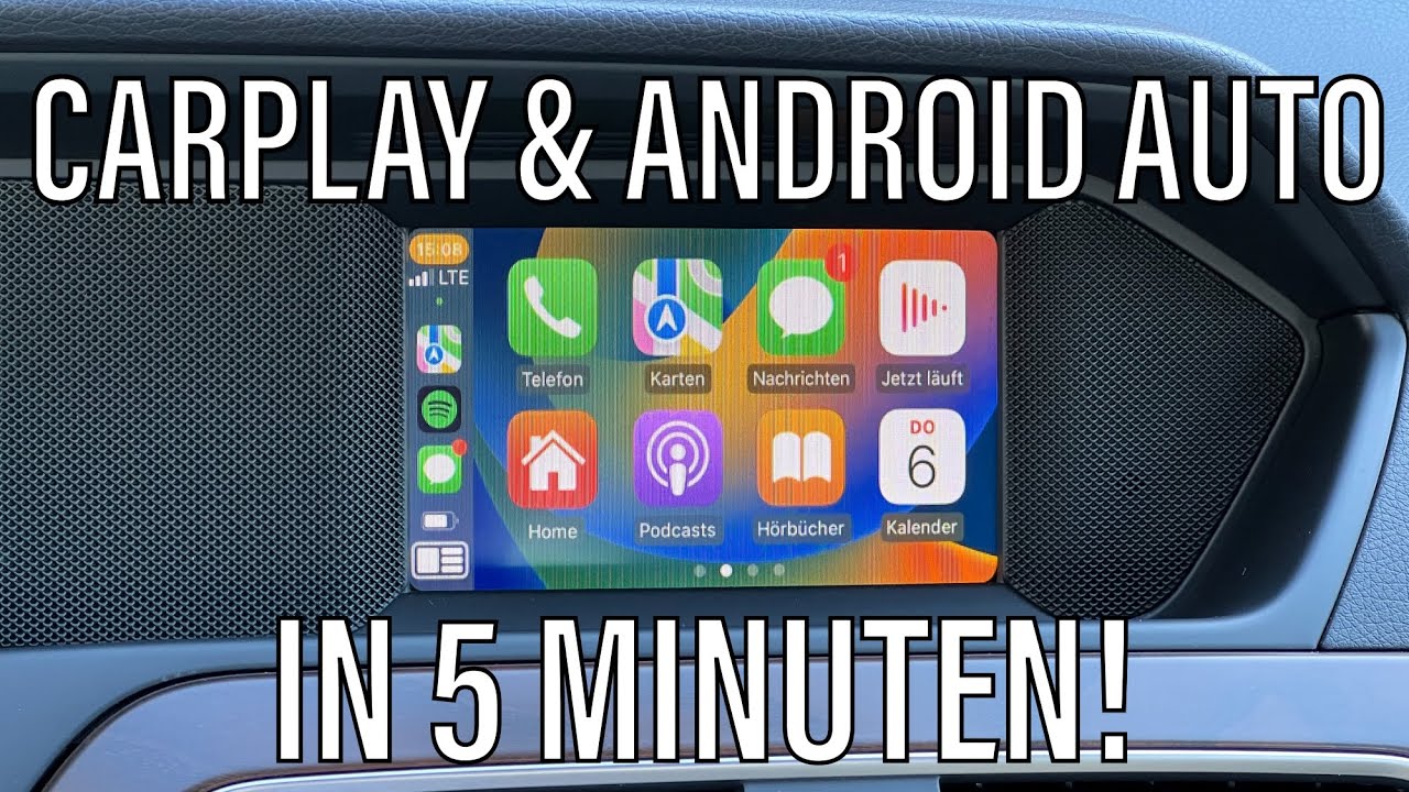 Android Auto & Apple Car Play für ältere Mercedes | So einfach gehts ...