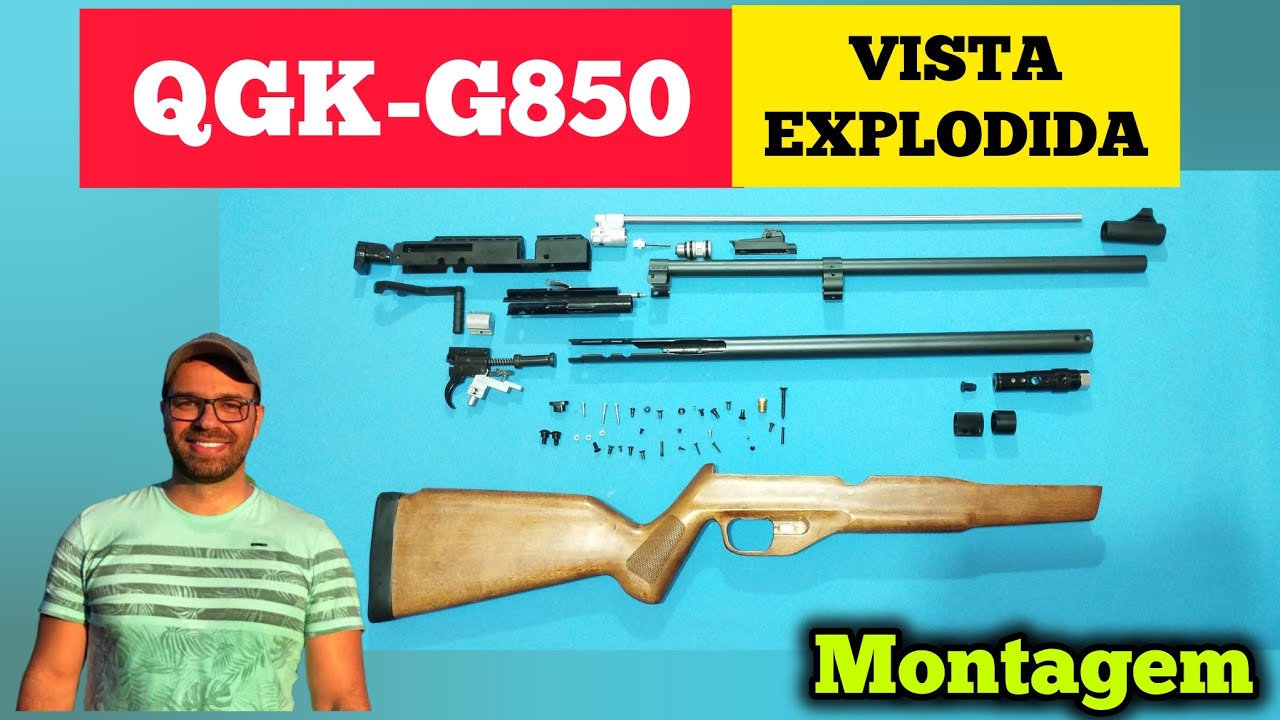 QGK G850 - Montagem - Vista Explodida - YouTube