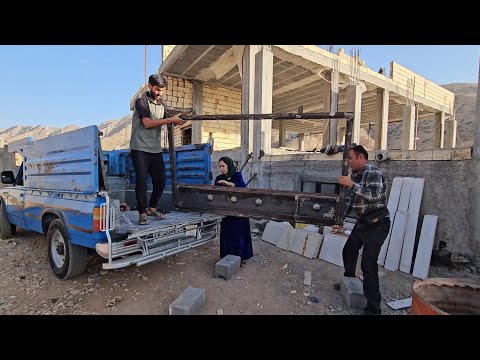 From the City to Our Village | New Iron Gate & Stair Stone for Our Home