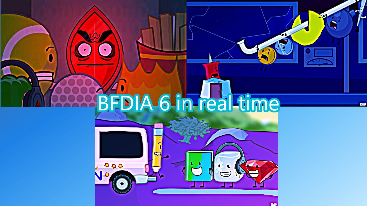 BFDIA 6 in real time - YouTube