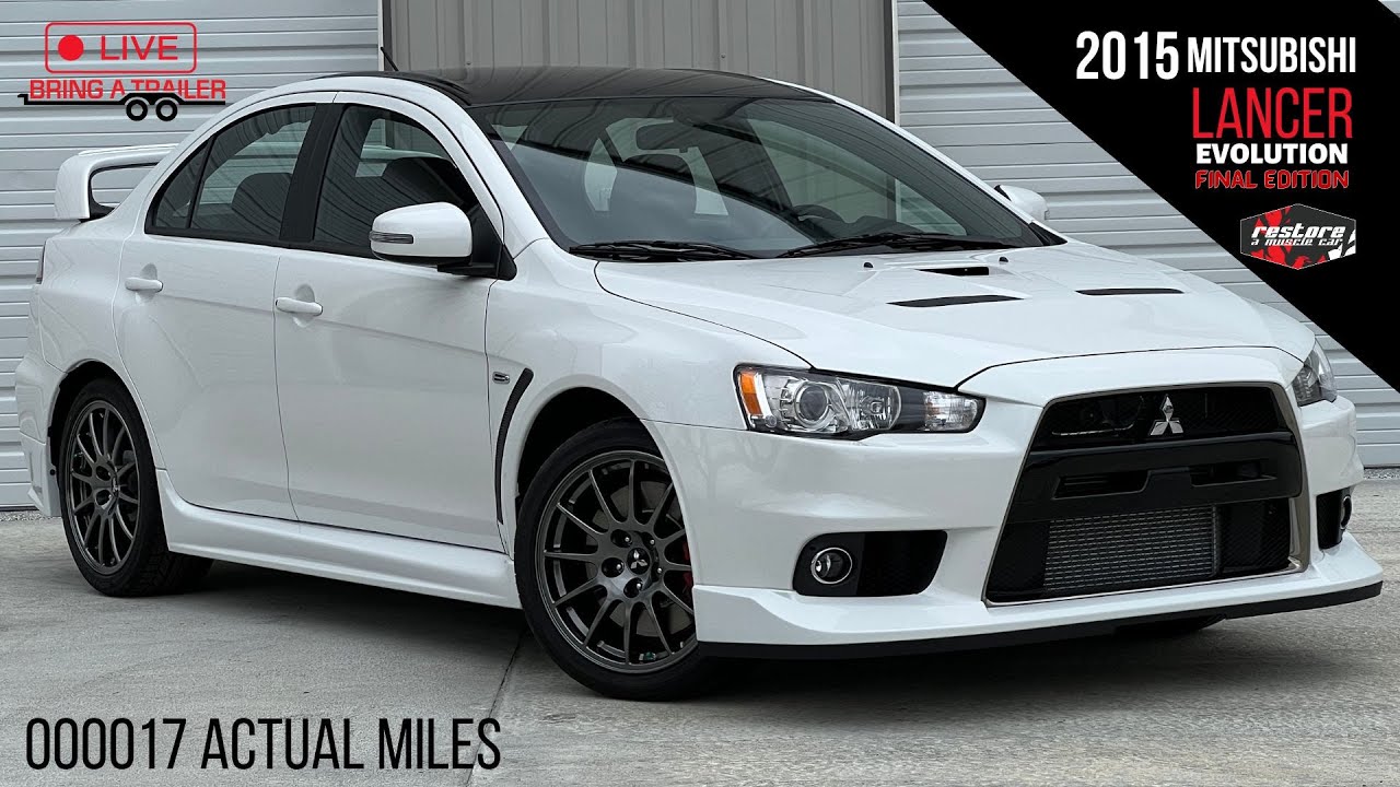 17-Mile 2015 Mitsubishi Lancer Evolution Final Edition 5-Speed (On ...