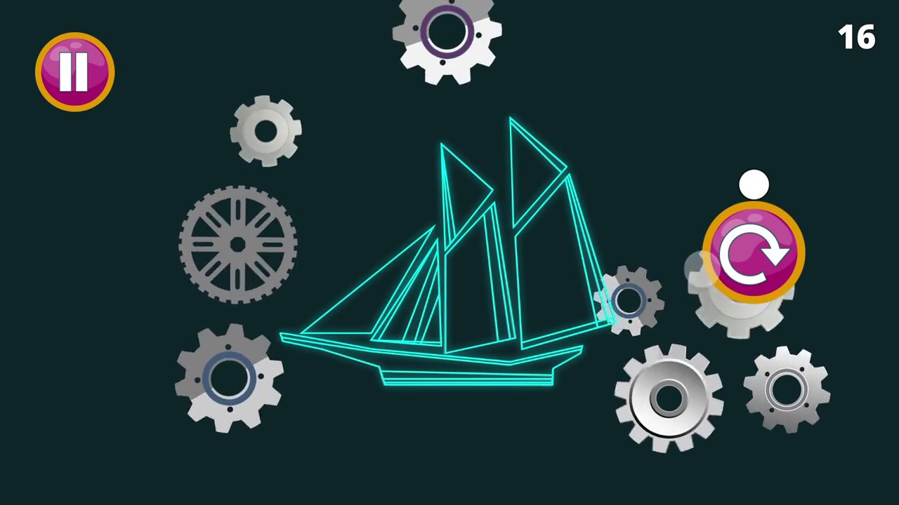 KINKA Eye Tracker Games - gra w trybiki (Cogs) - YouTube