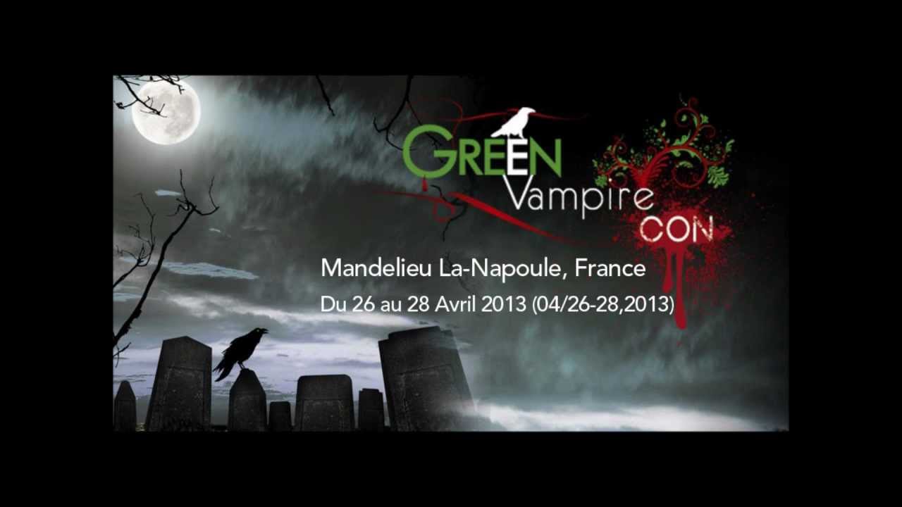 Premier guest et explications du but de la Green Vampire convention ...