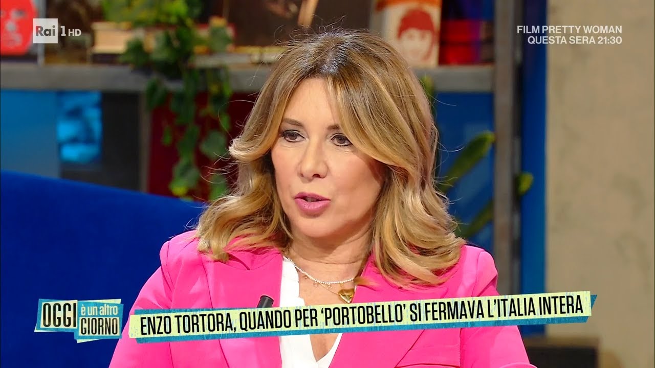 Gaia Tortora ricorda il padre Enzo Tortora - Oggi è un altro giorno 12 ...