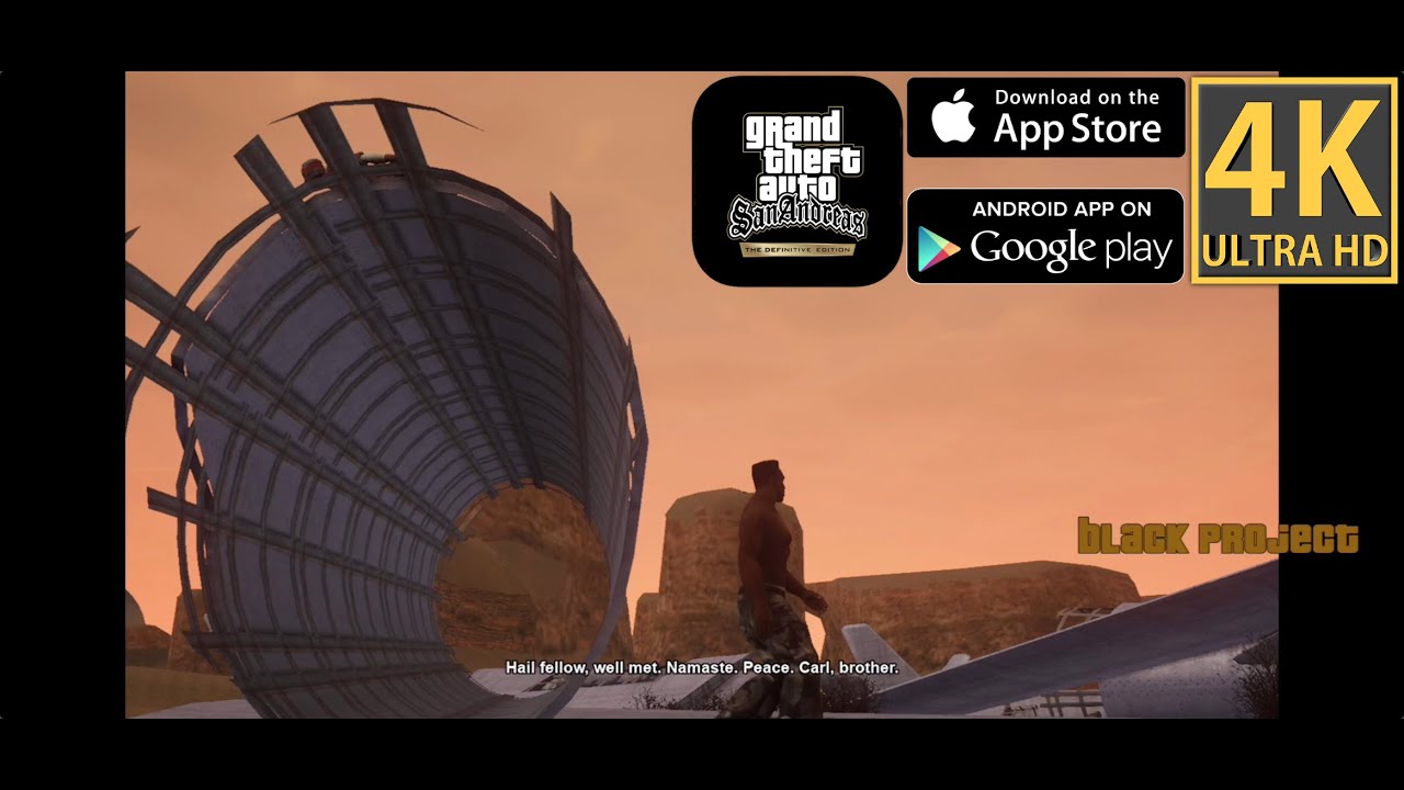 Black Project - Completed - Infrared & Minigun & Jetpack - GTA: SA ...